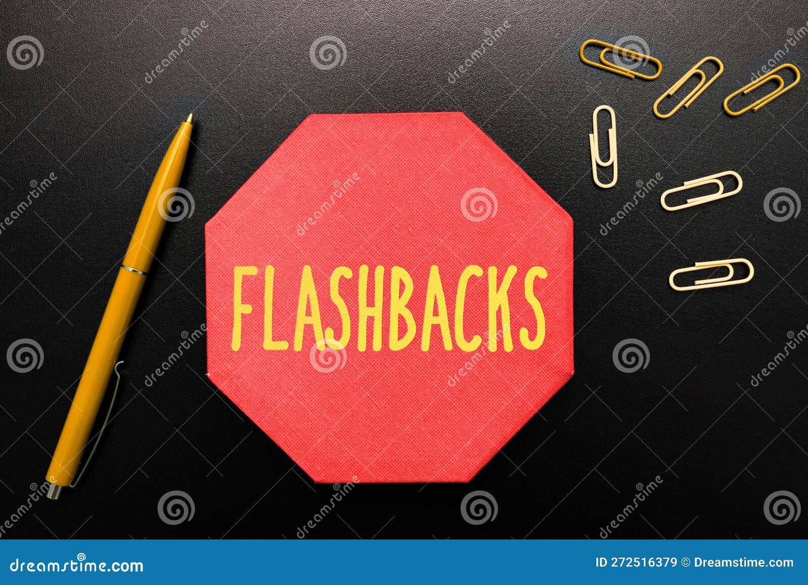 Conceptual Display Flashbacks. Business Idea Interruption of ...