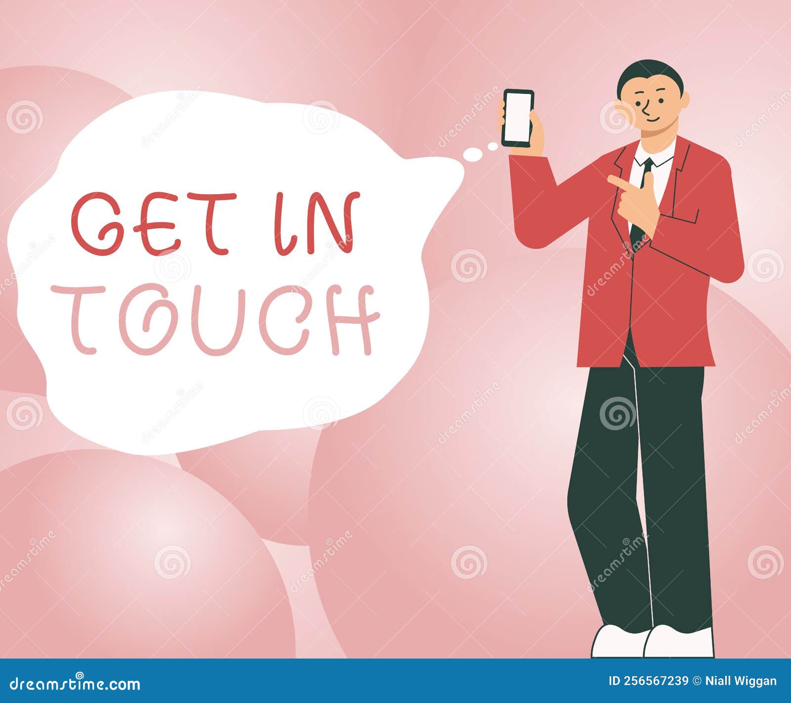 Writing Displaying Text Get in Touch. Conceptual Photo Stay in Contact ...