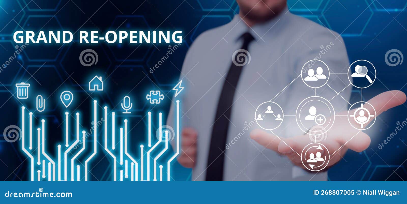 Conceptual Display Grand Re Opening. Business Idea Held To Mark the ... Conceptual Display Grand Re Opening. Business Idea Held To Mark the ...