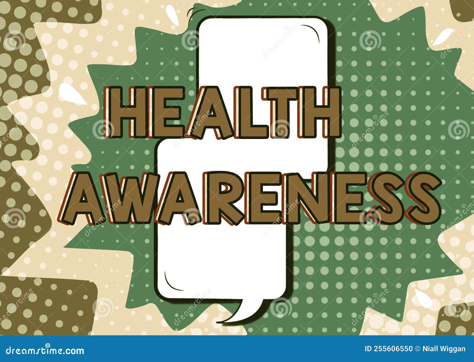 Conceptual Display Health AwarenessPromoting Community Issues and ...