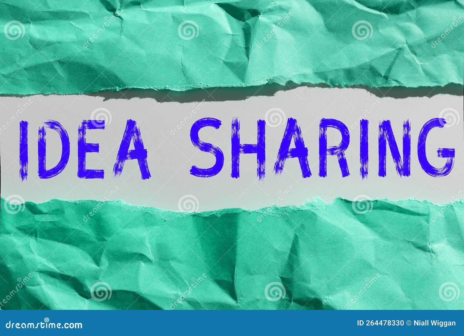 Conceptual Display Idea Sharing. Business Approach Startup Launch ...