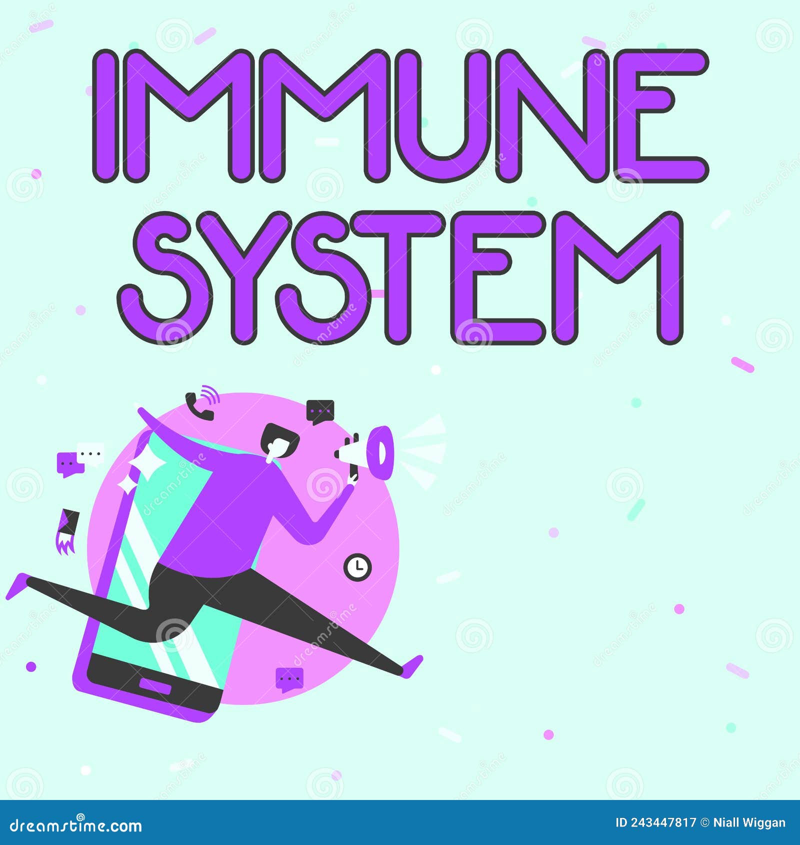 Conceptual Display Immune System. Conceptual Photo Host Defense System ...