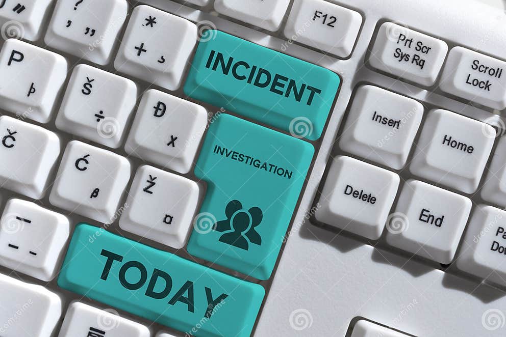 Conceptual Display Incident Investigation. Word Written on Responsible ... Conceptual Display Incident Investigation. Word Written on Responsible ...