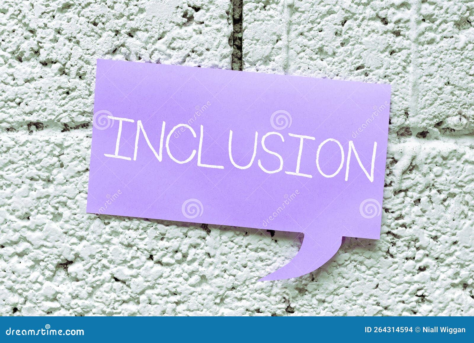 Conceptual Display Inclusion. Business Idea Action State Including of ...