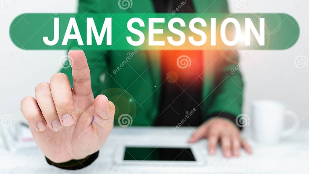 Conceptual Display Jam Session. Business Idea Impromptu Performance by ... Conceptual Display Jam Session. Business Idea Impromptu Performance by ...