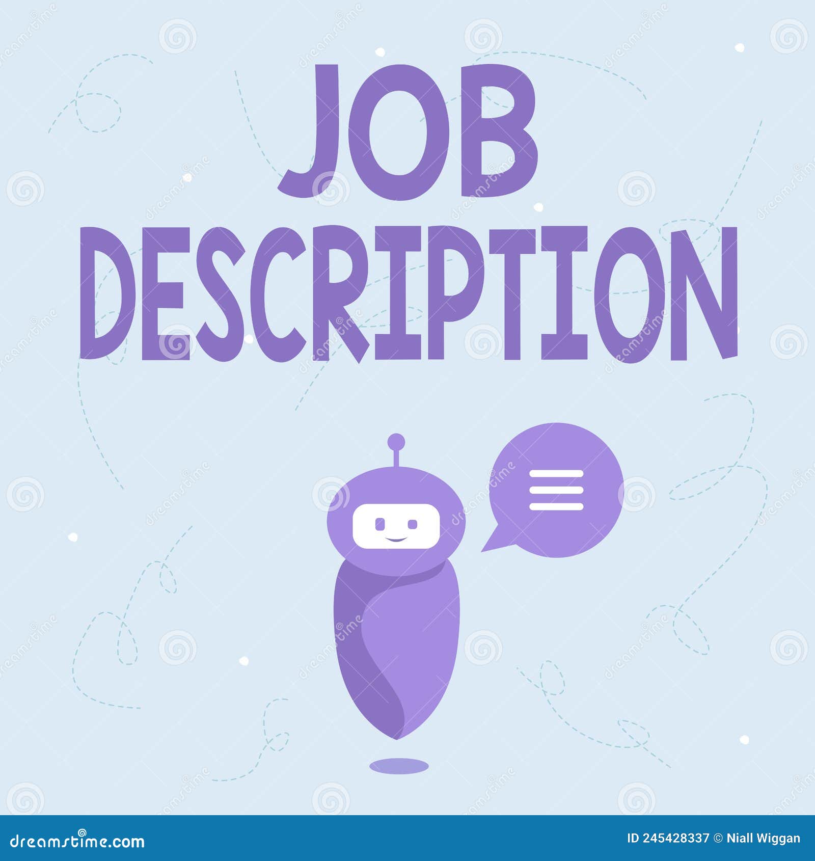 Conceptual Display Job Description. Word for a Document that Describes ...