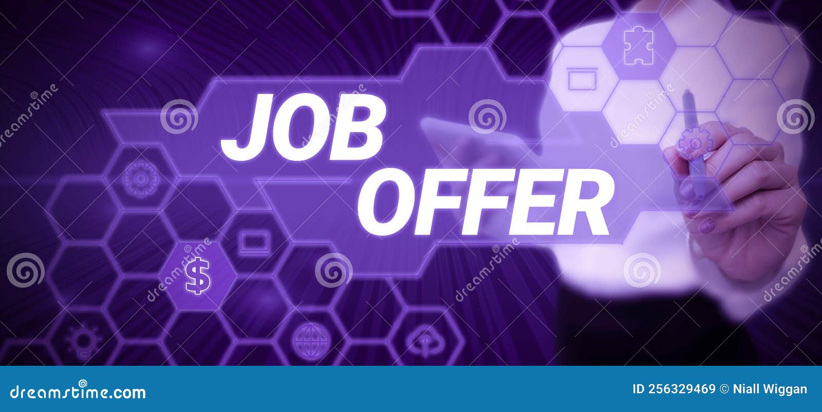 Conceptual Display Job Offer. Word Written on a Peron or Company that ... Conceptual Display Job Offer. Word Written on a Peron or Company that ...