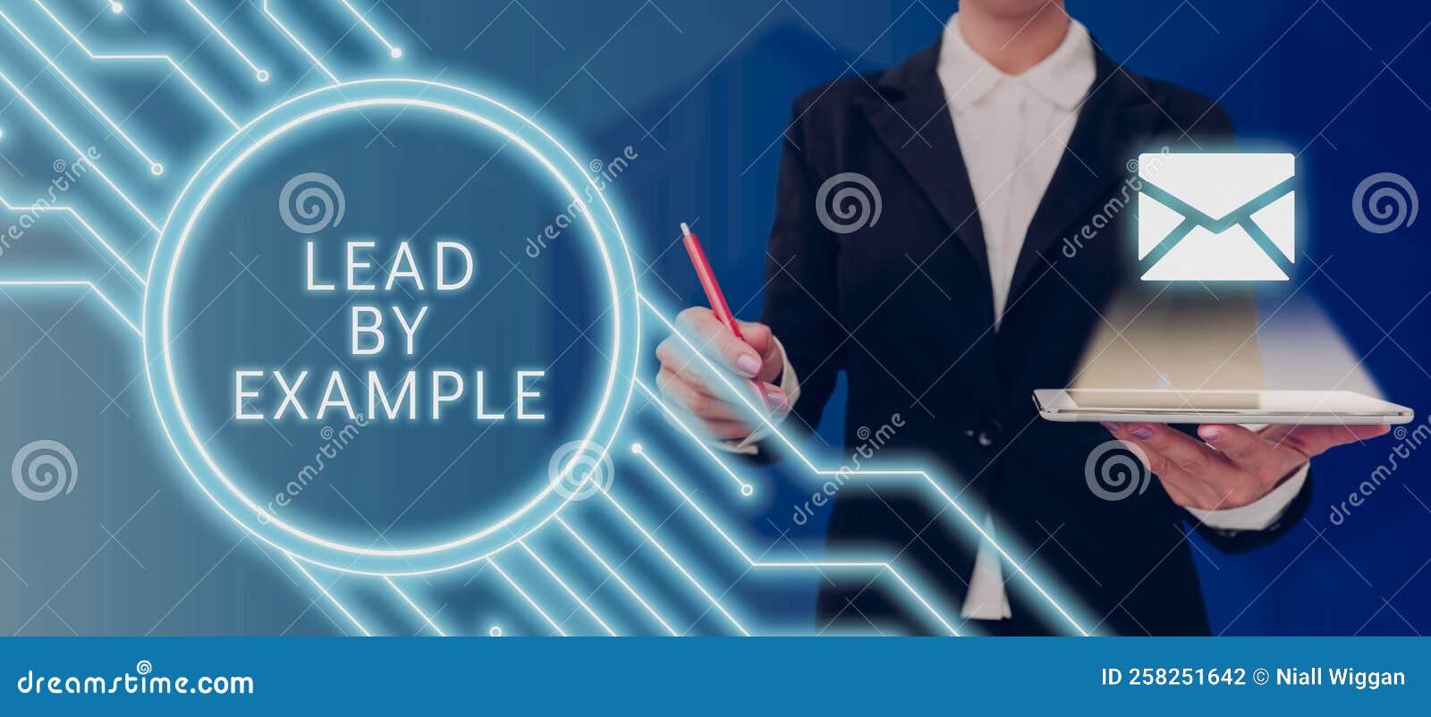 Conceptual Display Lead by Example. Conceptual Photo Be a Mentor Leader ...