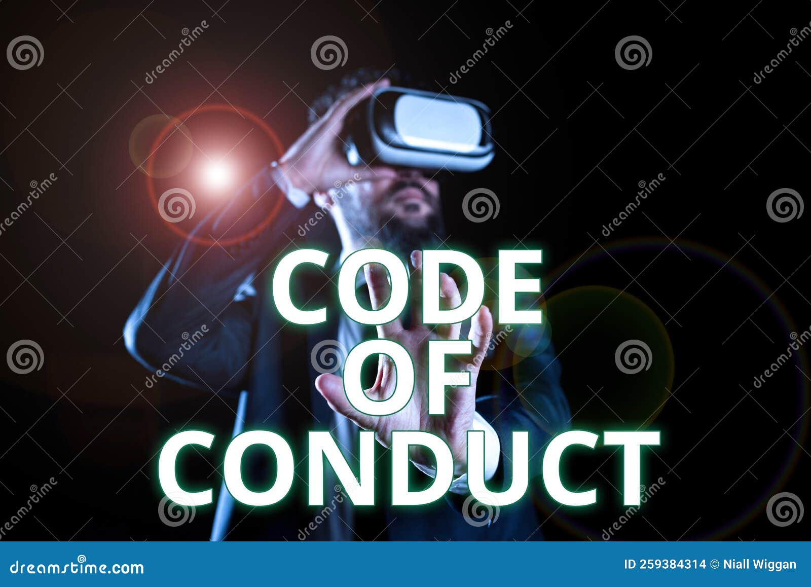 Conceptual Display Lead by Example. Conceptual Photo Ethics Rules Moral ...