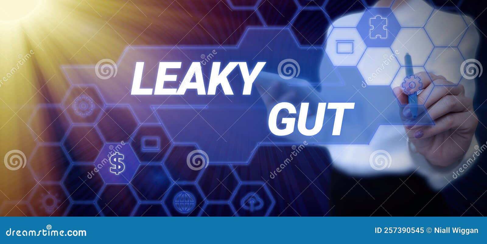 Conceptual Display Leaky Gut. Business Approach a Condition in Which ... Conceptual Display Leaky Gut. Business Approach a Condition in Which ...