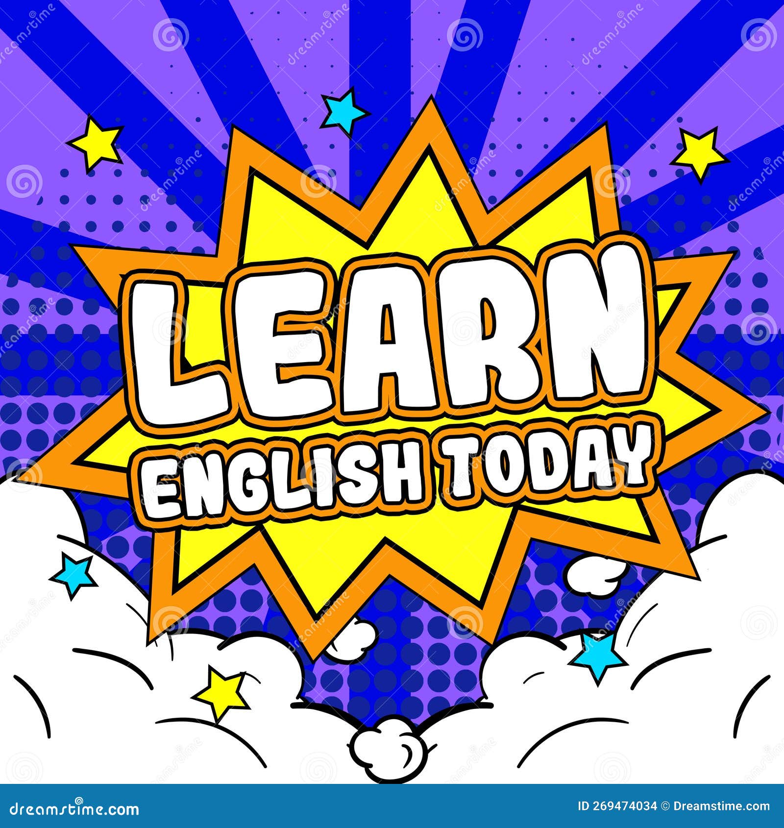 Conceptual Display Learn English Today. Word Written on Gain or Acquire ...