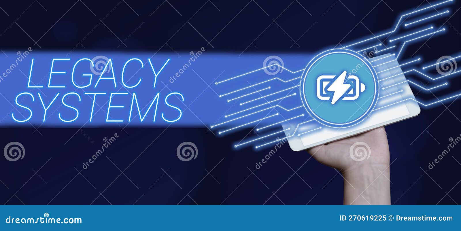 Conceptual Display Legacy Systems. Business Overview Old Method ...