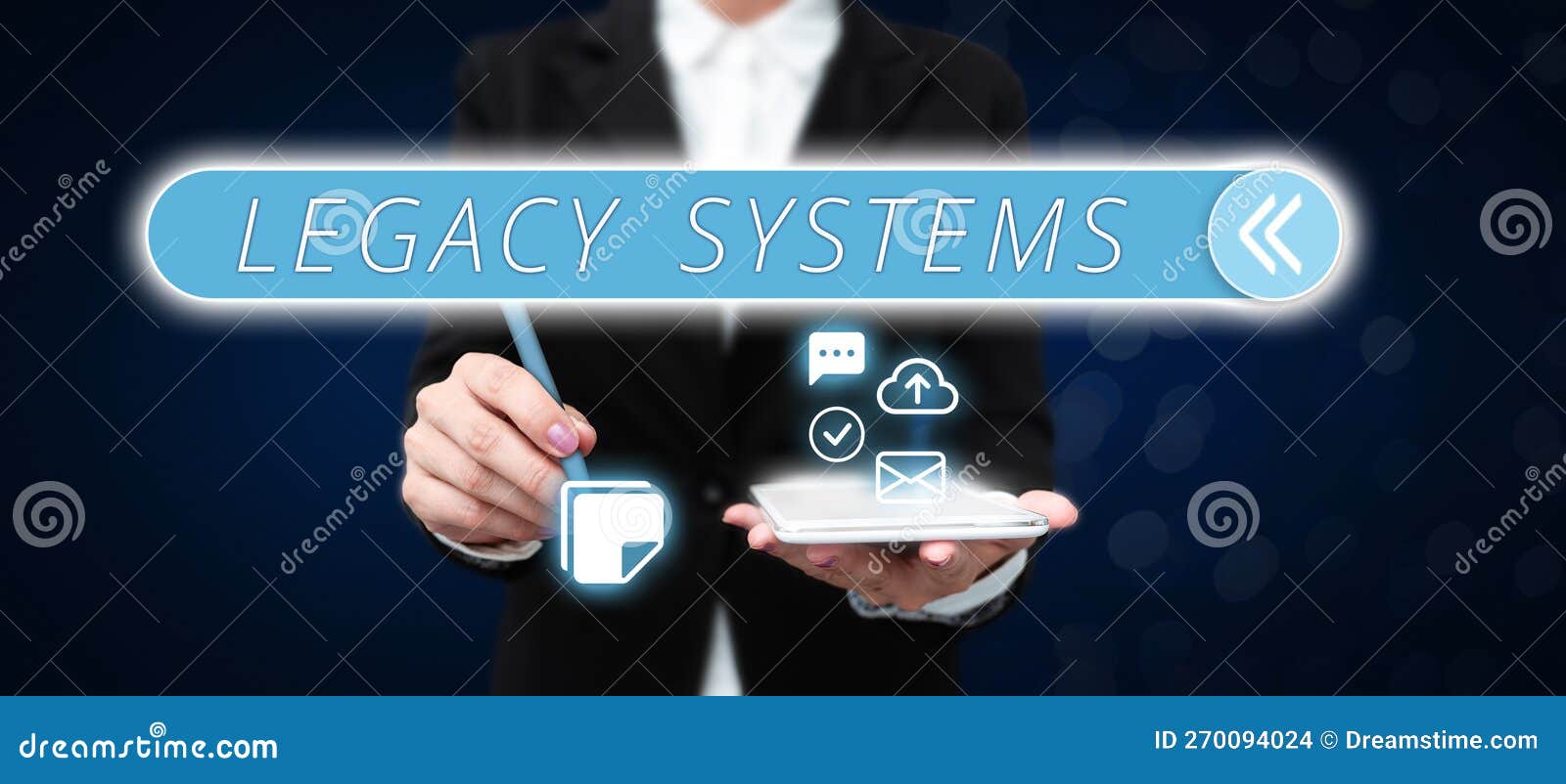 Conceptual Display Legacy Systems. Business Overview Old Method ...