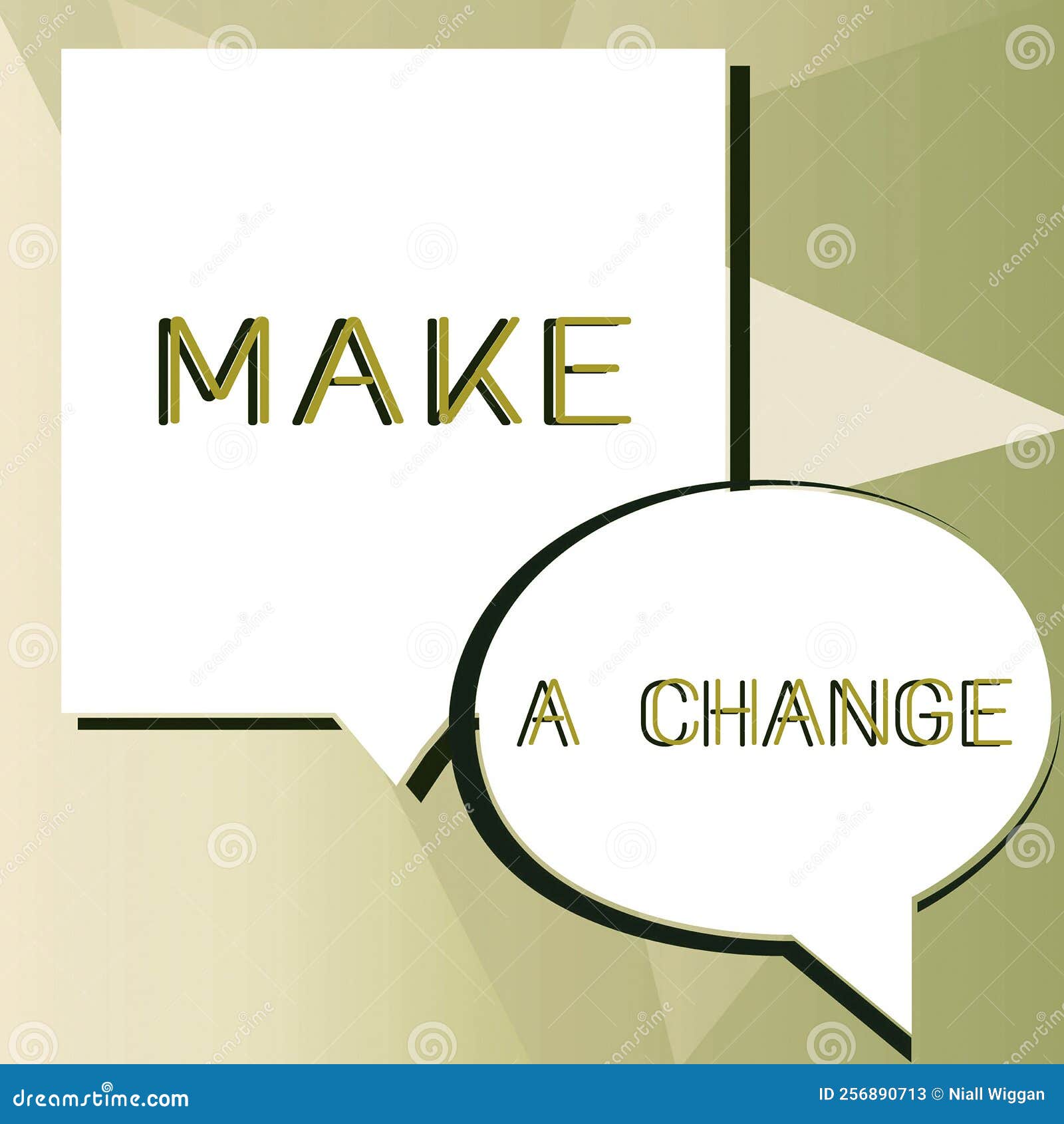 Conceptual Display Make a Change. Business Overview Create a Difference ...