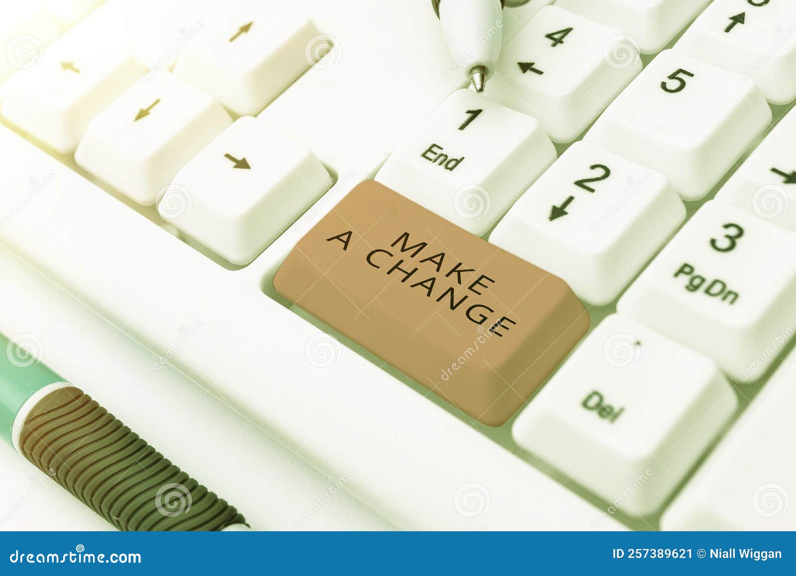 Conceptual Display Make a Change. Concept Meaning Create a Difference ...