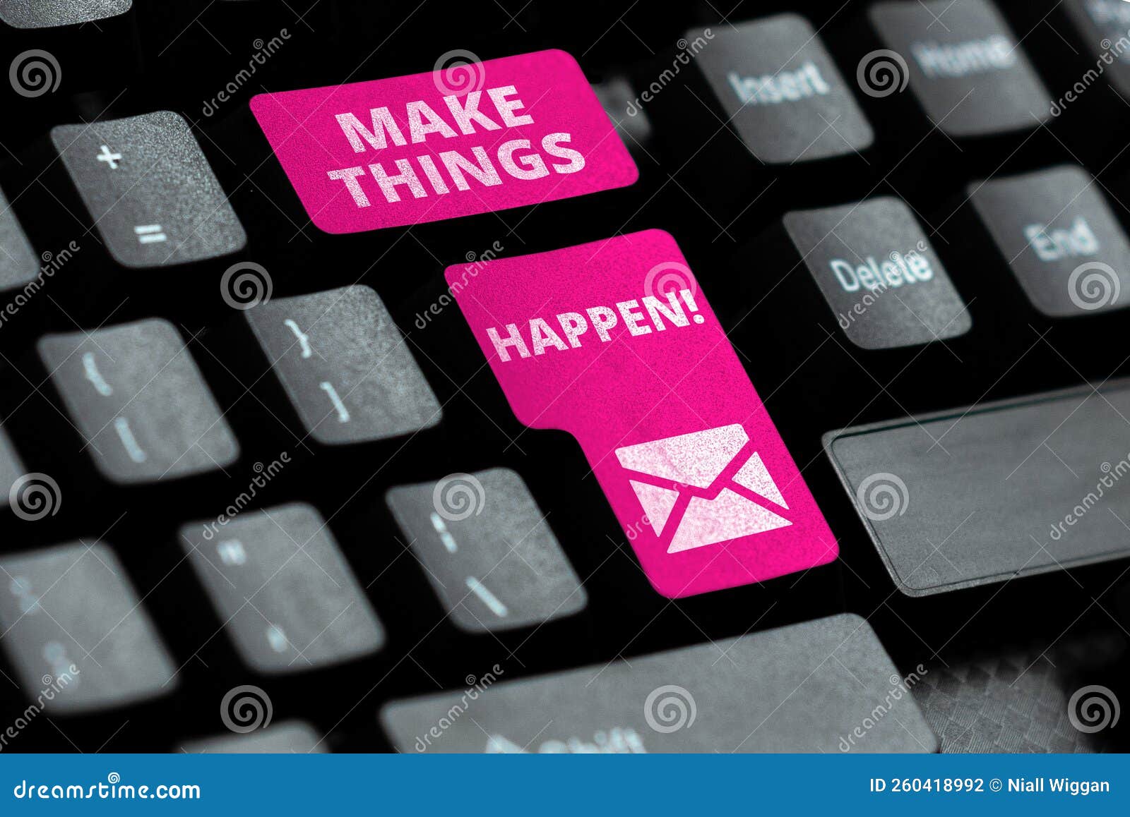 Conceptual Display Make Things Happen. Word for Inspiration and ... Conceptual Display Make Things Happen. Word for Inspiration and ...