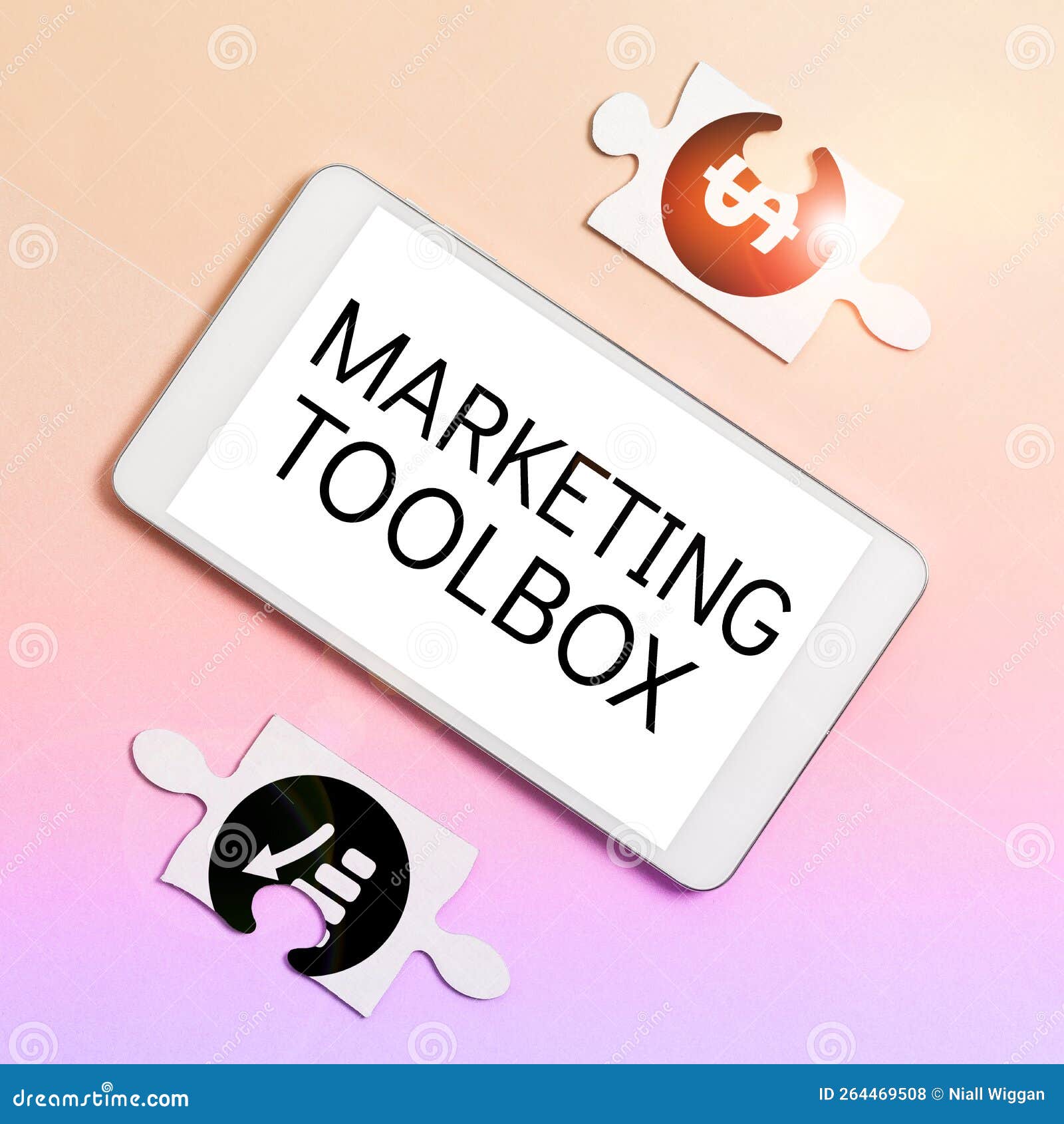 Conceptual Display Marketing Toolbox. Word Written on Means in ... Conceptual Display Marketing Toolbox. Word Written on Means in ...