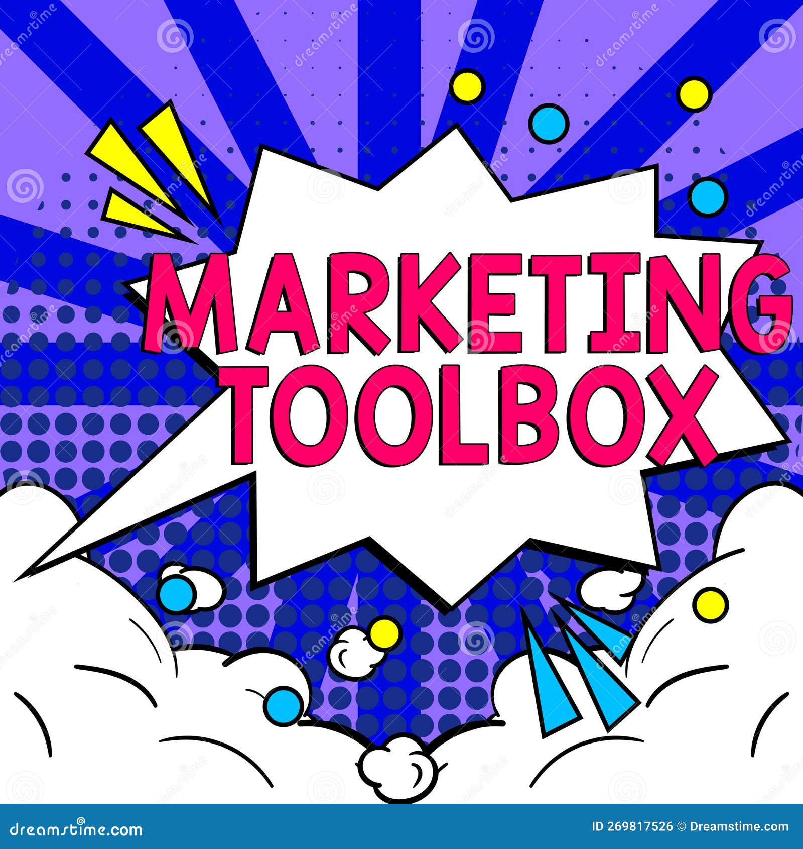 Conceptual Display Marketing Toolbox. Word Written on Means in ... Conceptual Display Marketing Toolbox. Word Written on Means in ...