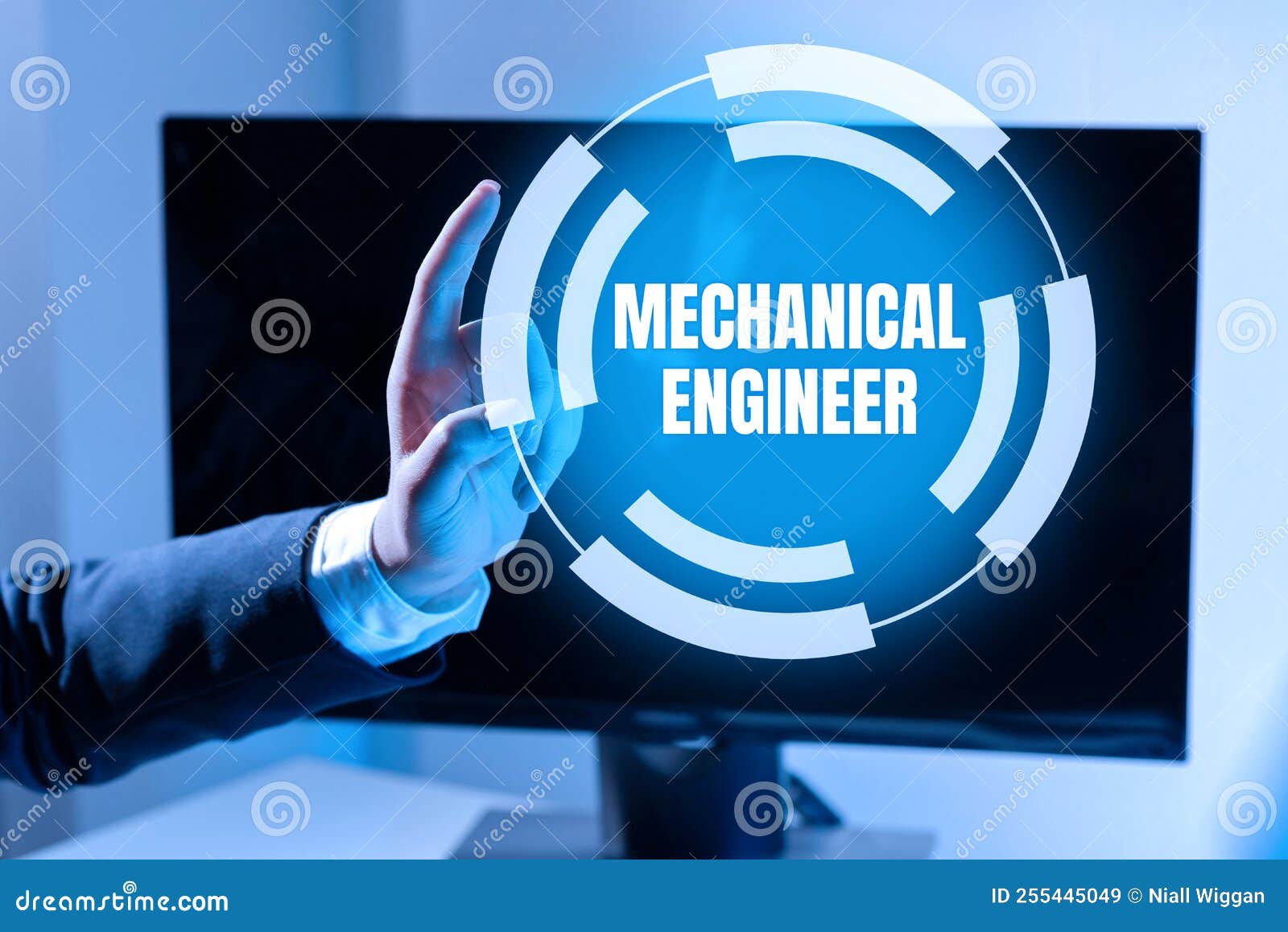 Conceptual Display Mechanical Engineer. Word for Applied Engineering ...