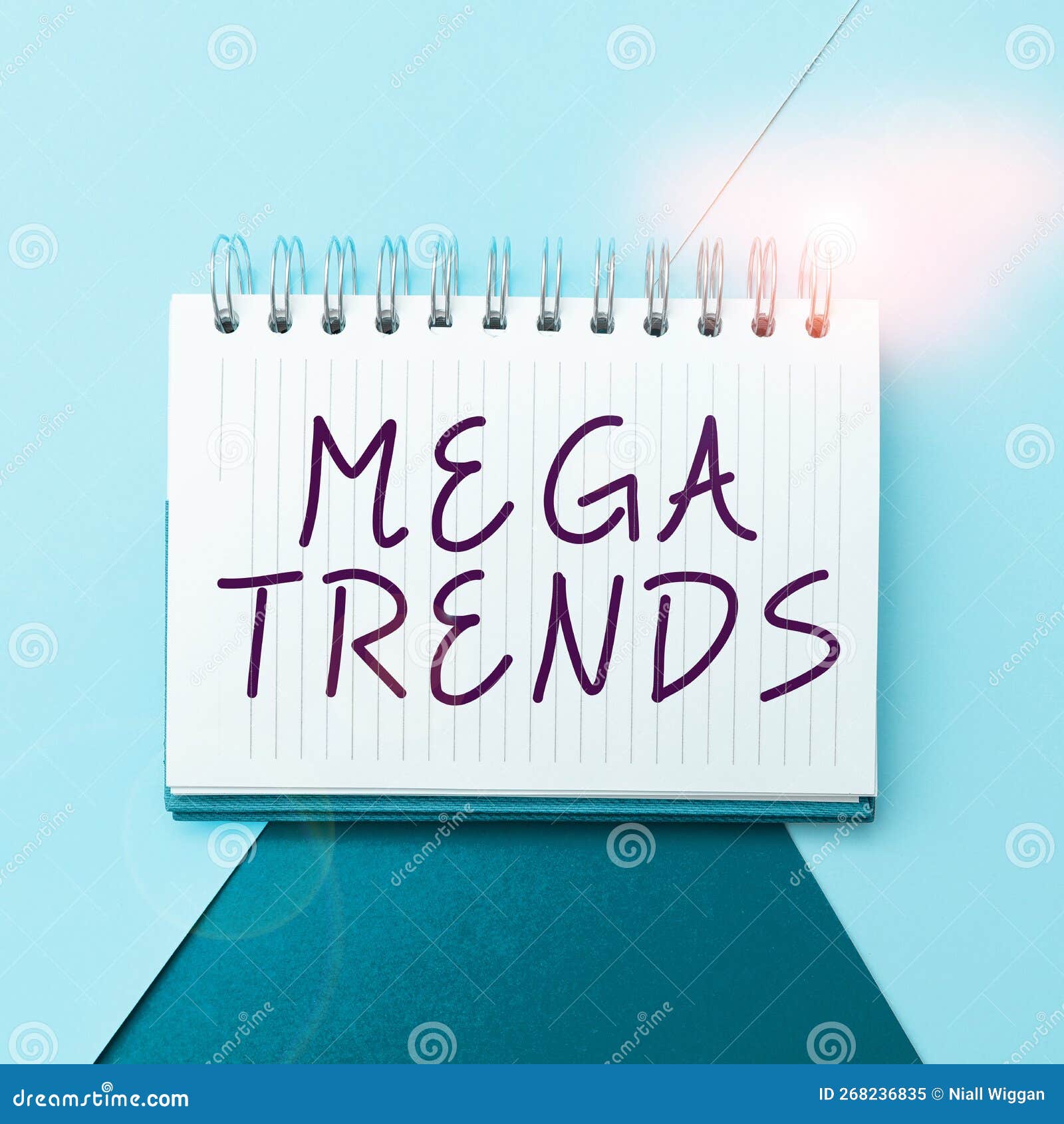 Conceptual Display Mega Trends. Word for Powerful Phenomena Impacting ...