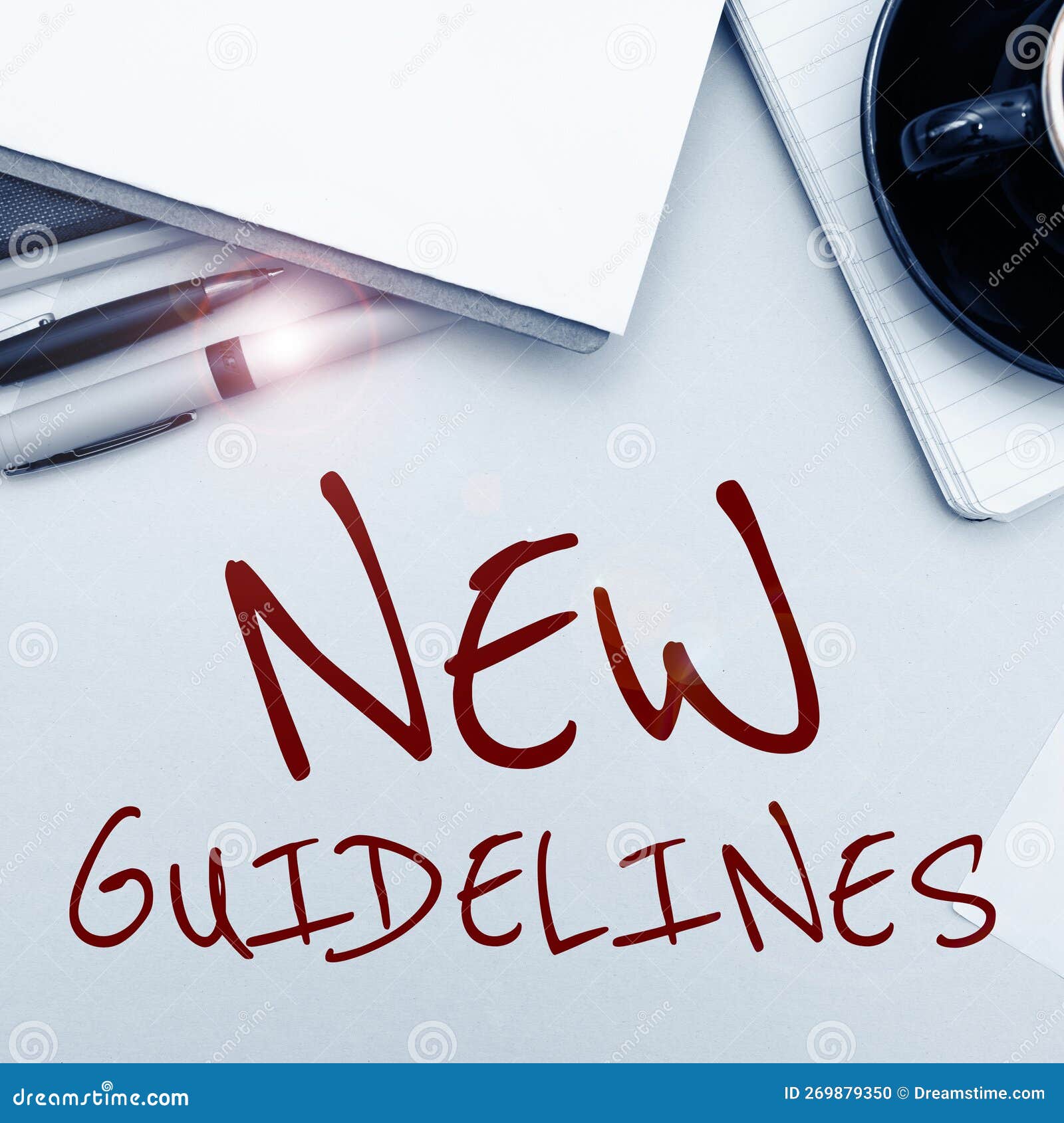 Text Caption Presenting New Guidelines. Business Concept a New List of ... Text Caption Presenting New Guidelines. Business Concept a New List of ...