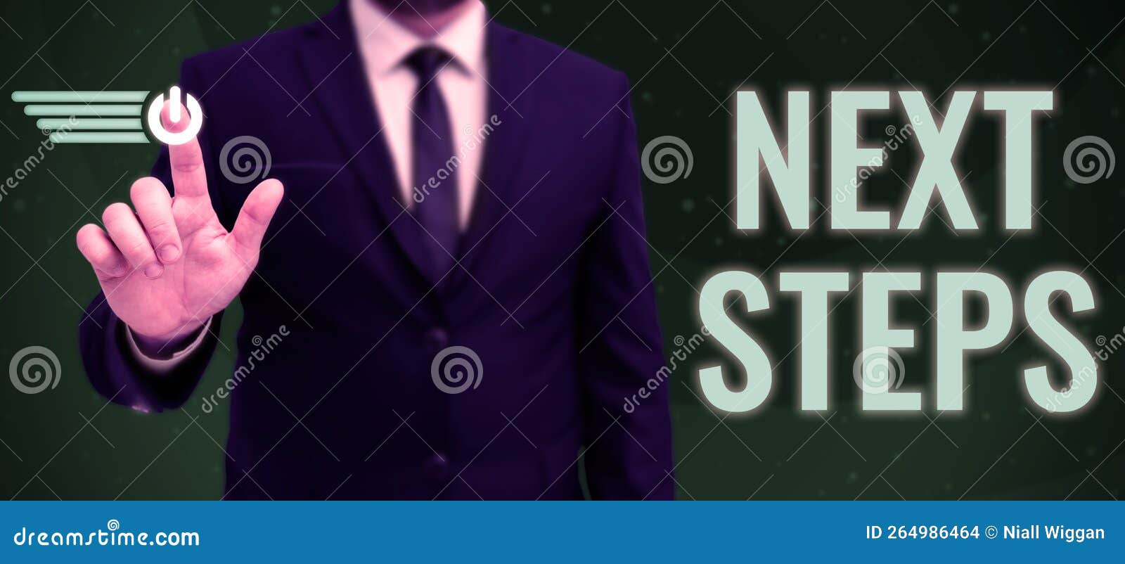 Conceptual Display Next Steps. Business Idea Numper of Process Going To ...