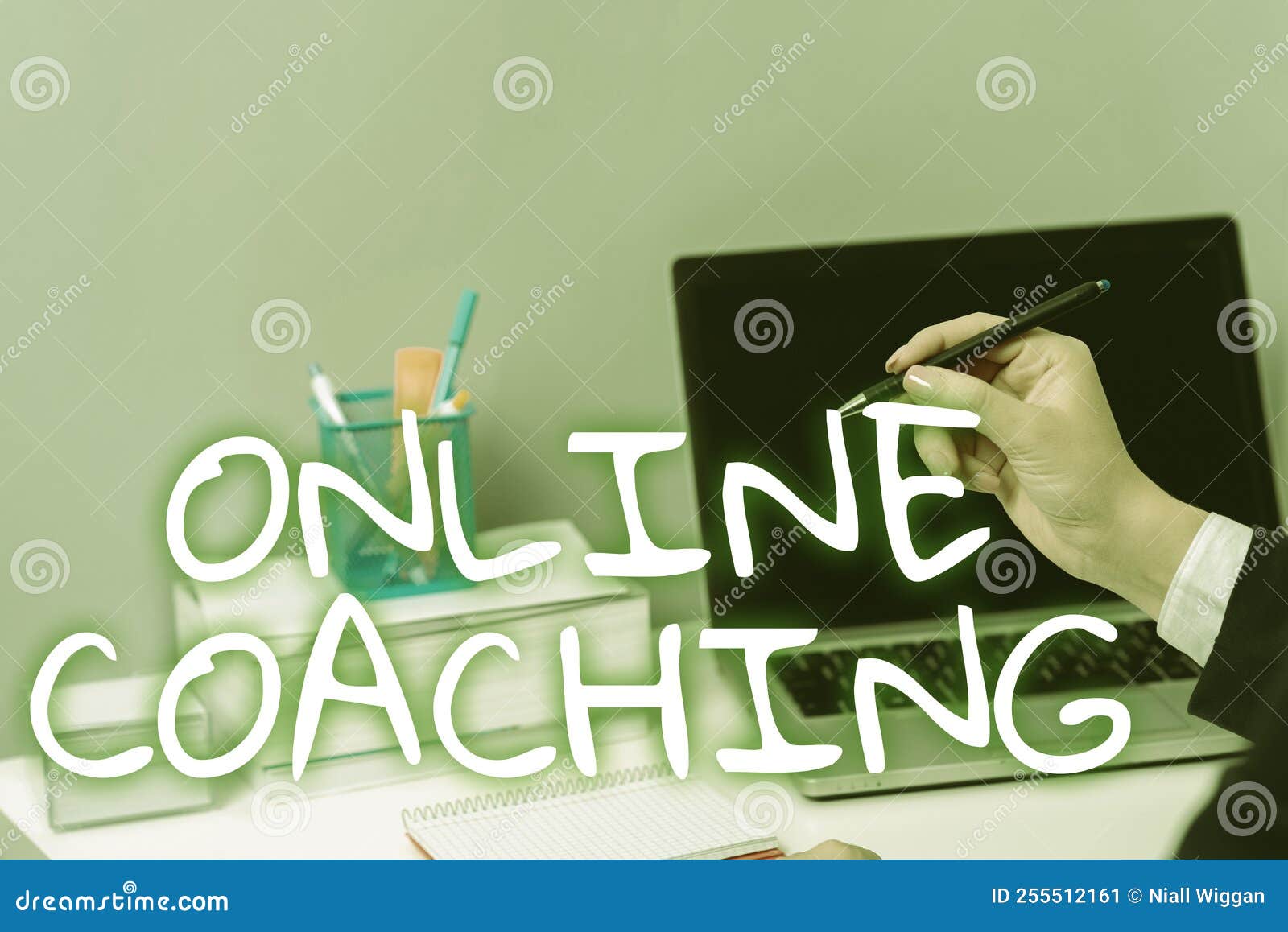 Text Showing Inspiration Online CoachingLearning from Online and ...
