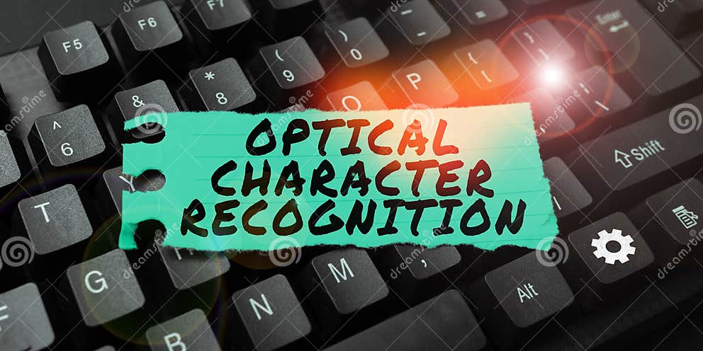 Text Caption Presenting Optical Character Recognition. Business Concept ... Text Caption Presenting Optical Character Recognition. Business Concept ...