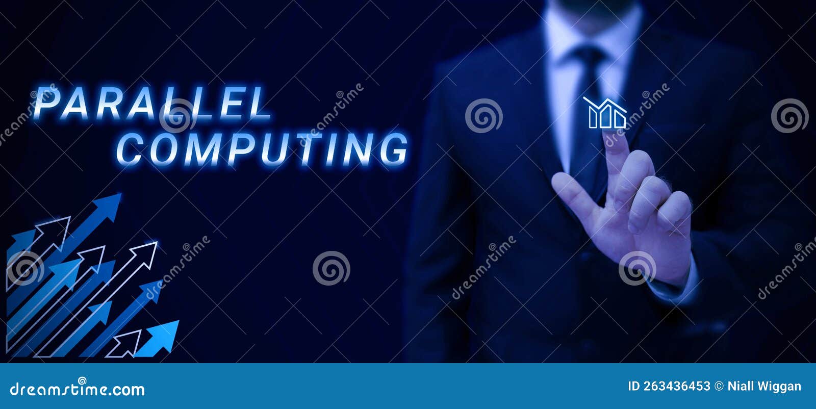 Conceptual Display Parallel Computing. Business Concept Simultaneous ... Conceptual Display Parallel Computing. Business Concept Simultaneous ...
