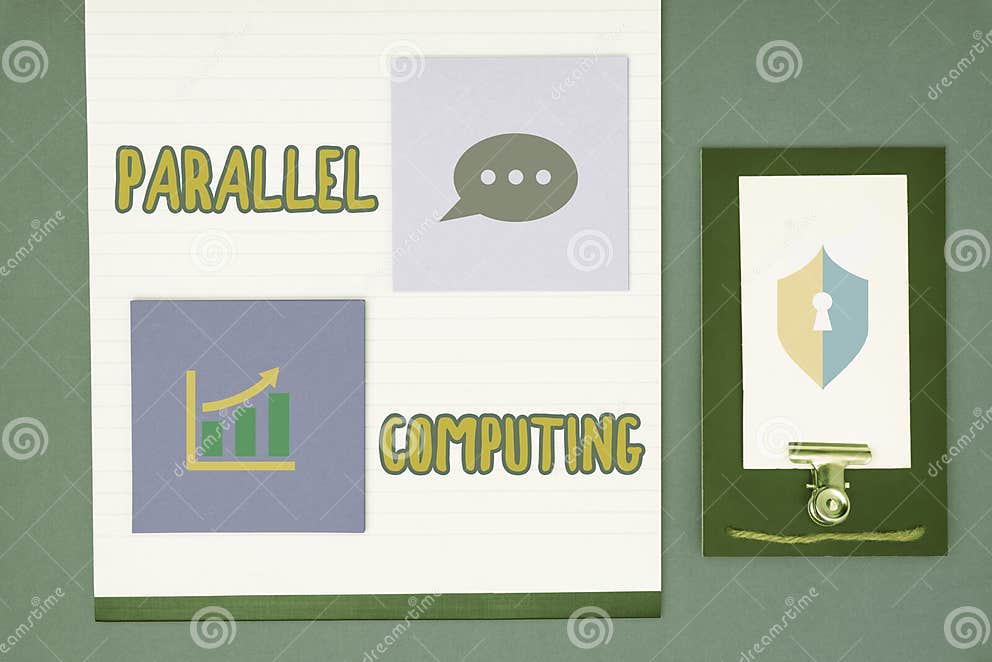 Conceptual Display Parallel Computing. Internet Concept Simultaneous Calculation by Means of ...