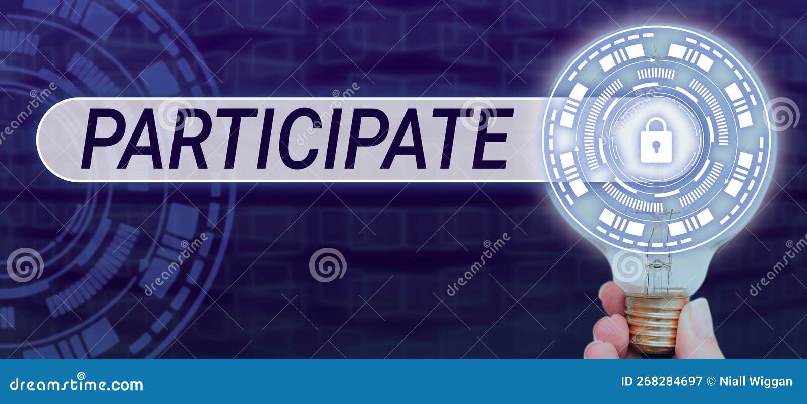 Conceptual Caption Participate. Business Approach Take Part in or ...