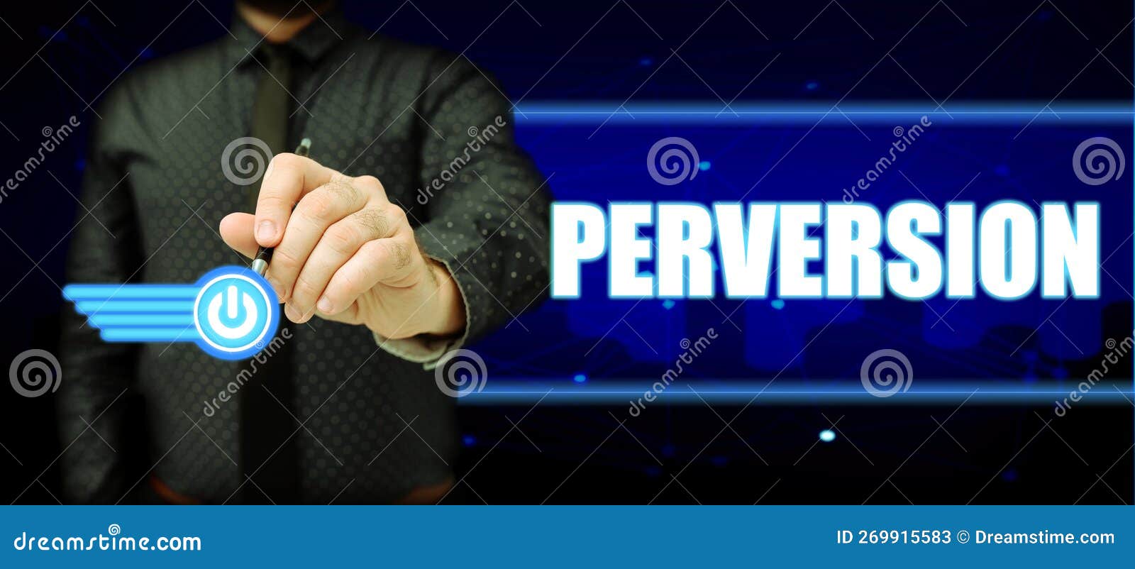 Conceptual Display Perversion. Internet Concept Describes One Whose ...