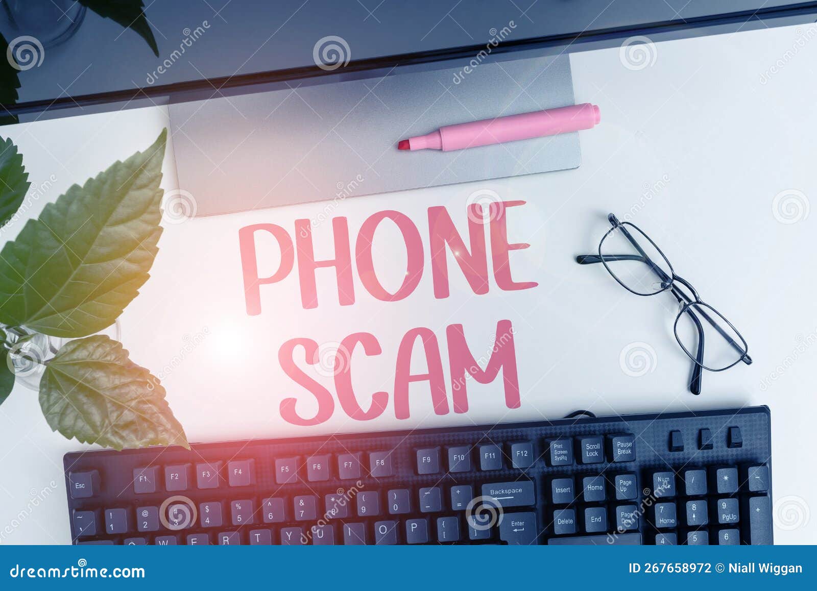 Conceptual Display Phone Scam. Business Approach Getting Unwanted Calls ... Conceptual Display Phone Scam. Business Approach Getting Unwanted Calls ...