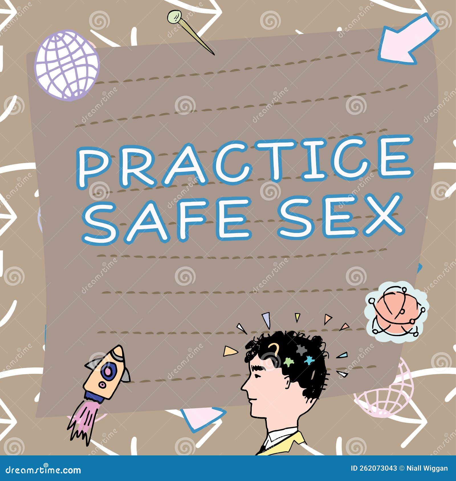 Conceptual Display Practice Safe Sex Internet Concept Intercourse In