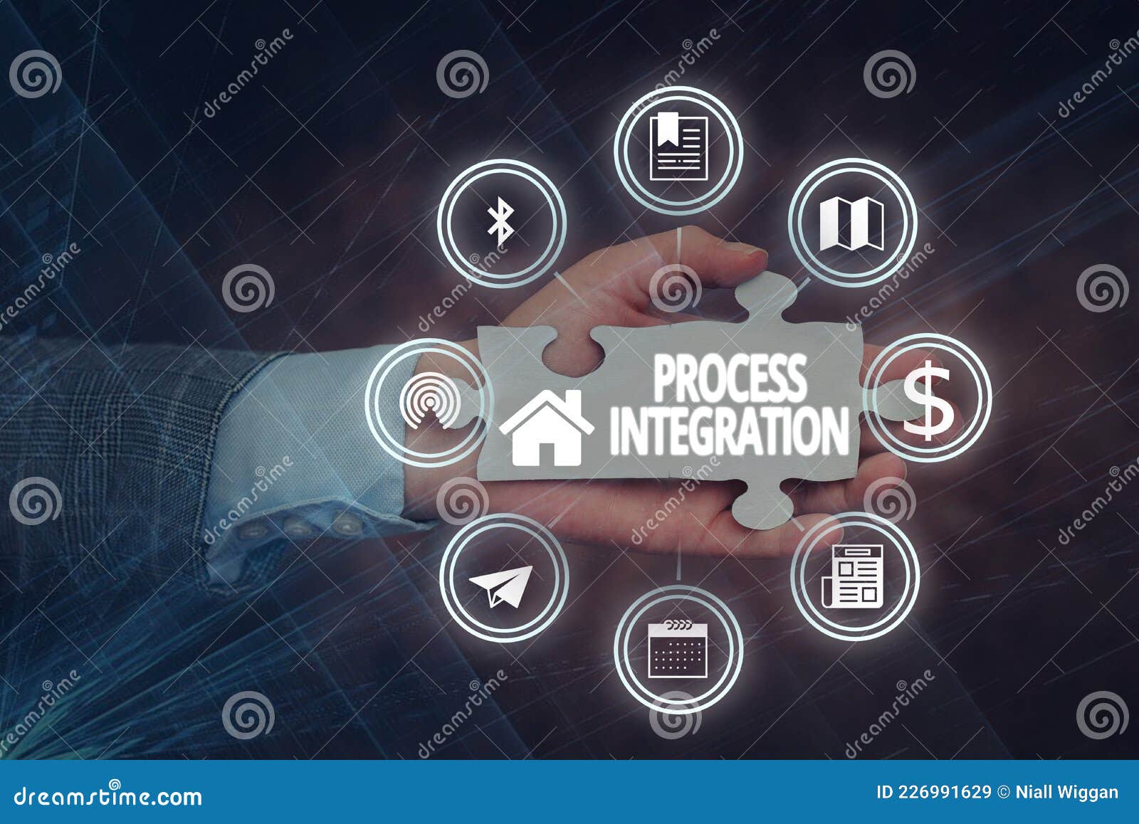 Inspiration Showing Sign Process Integration. Internet Concept Sharing ...
