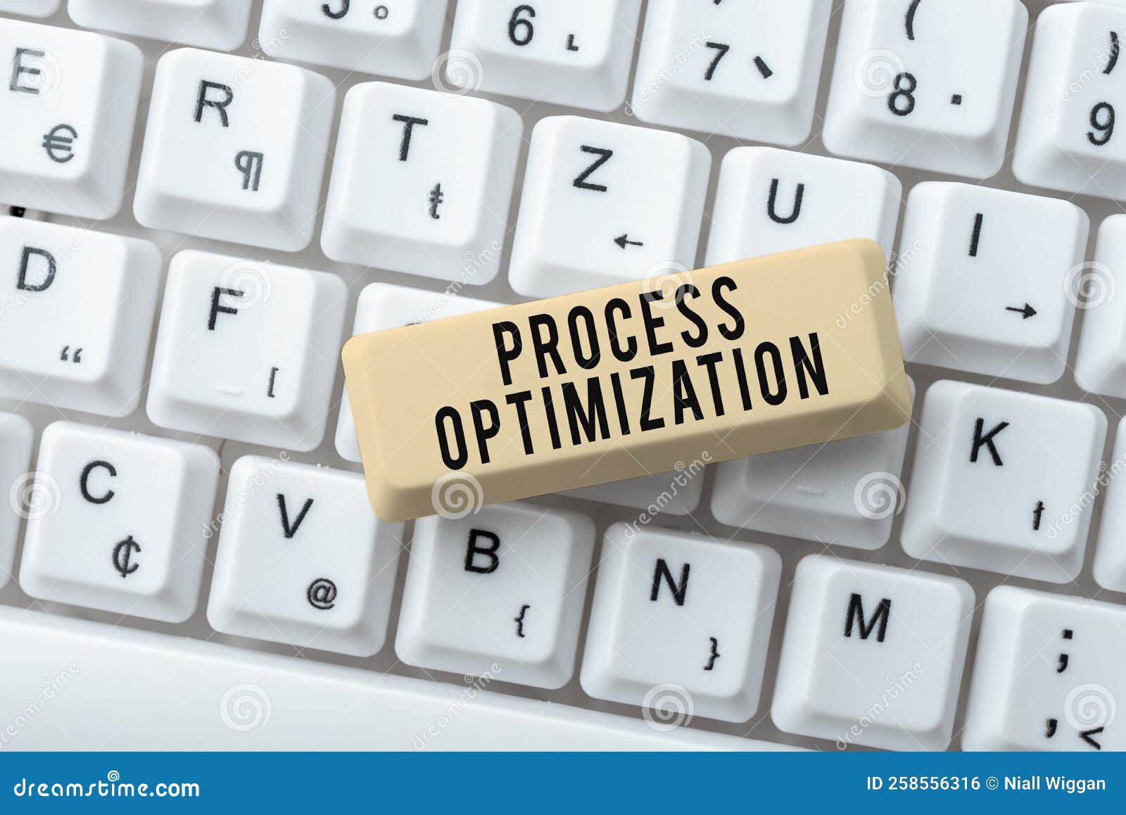 Conceptual Display Process Optimization. Business Approach Improve Organizations Efficiency ...