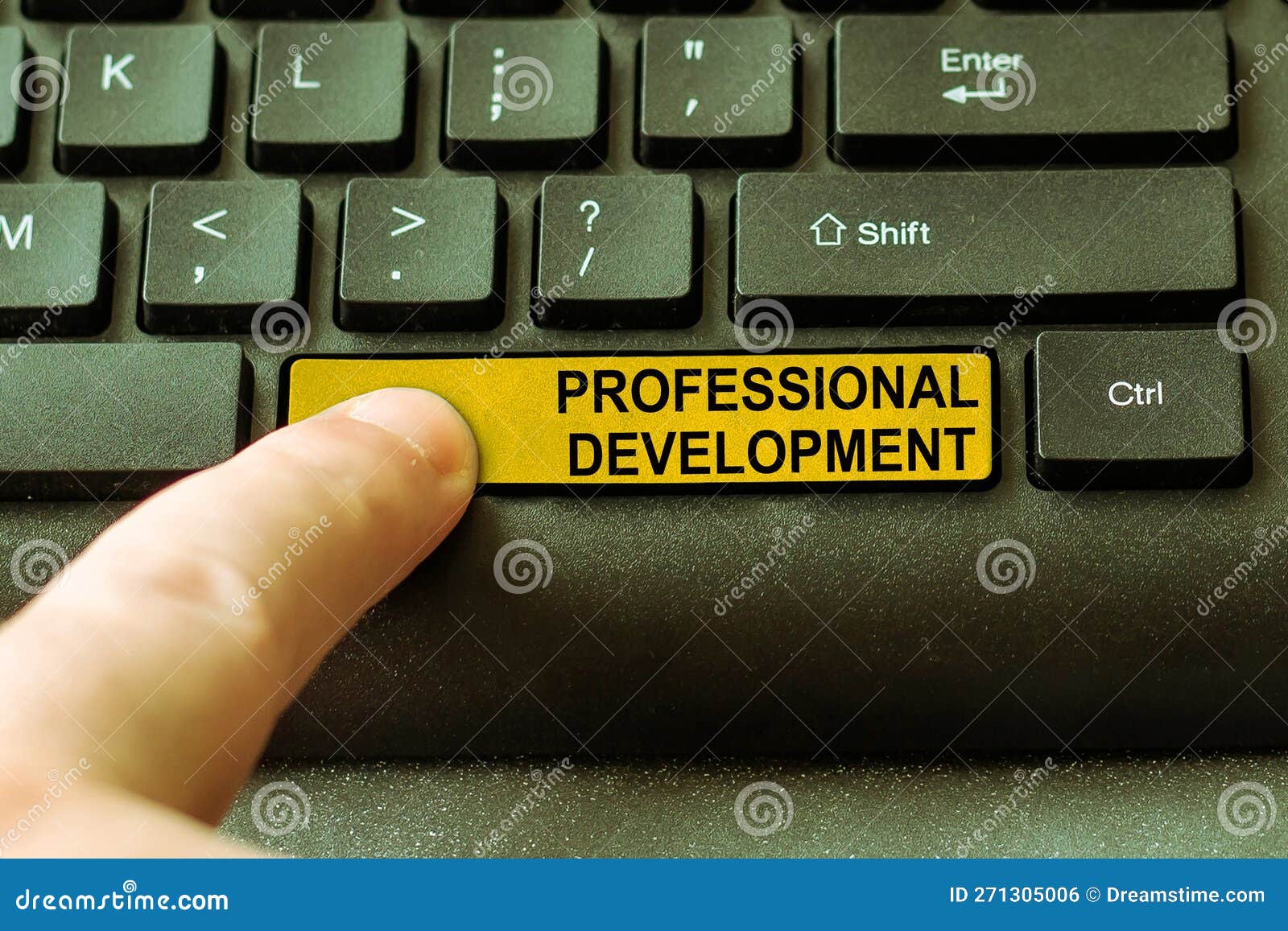 Sign Displaying Professional Development. Conceptual Photo Learning To ...