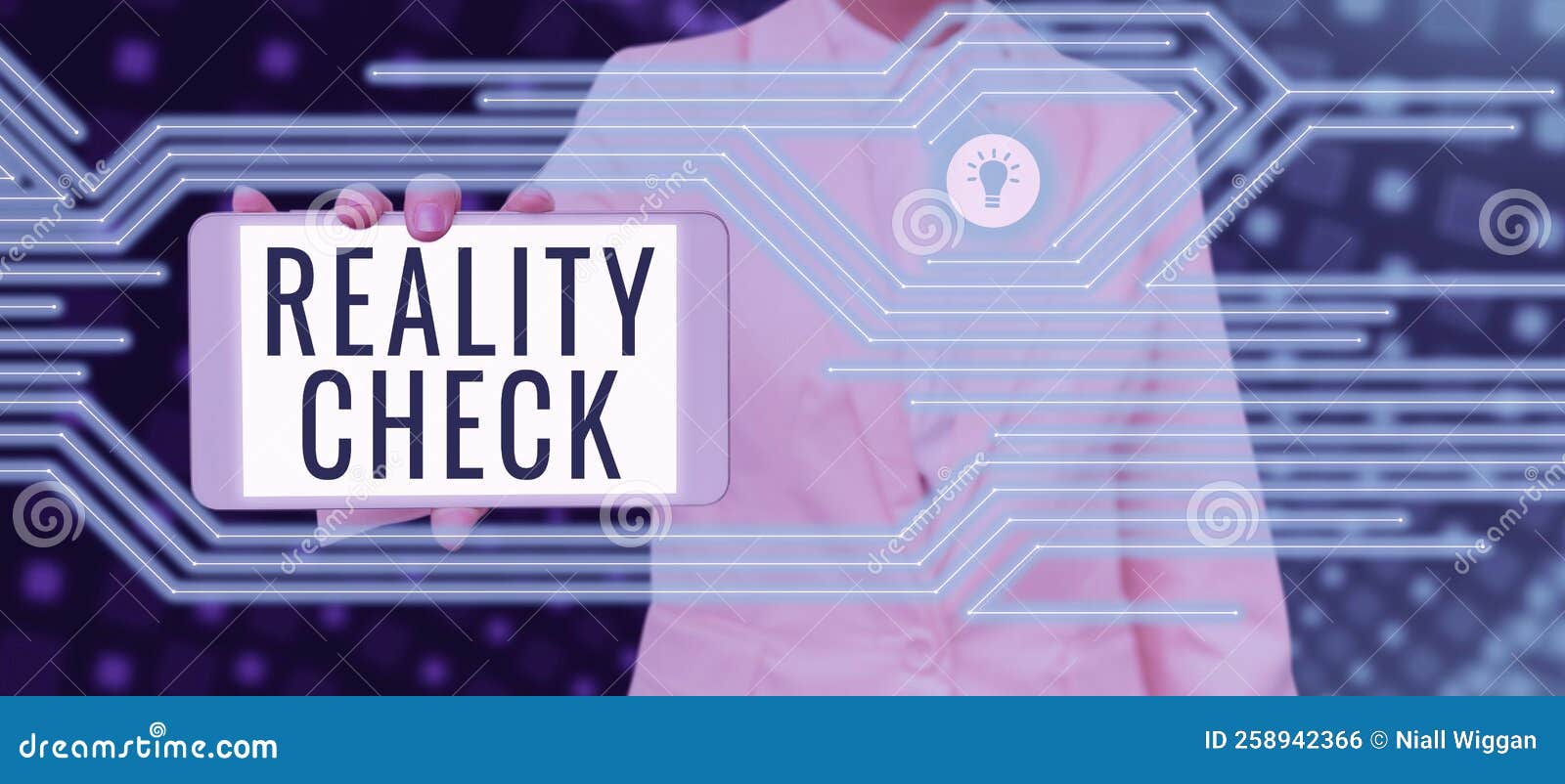 Handwriting Text Reality Check. Business Idea Making the Person ...