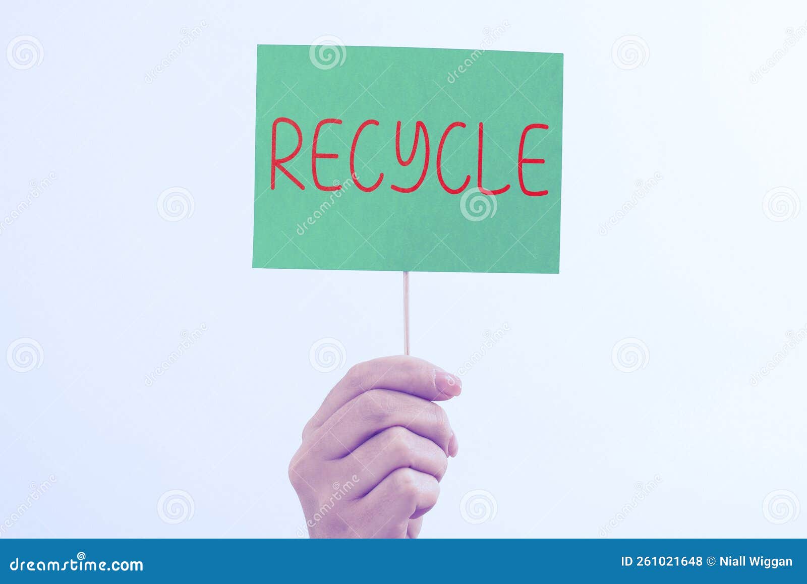Conceptual Display Recycle. Business Idea Process of Converting Waste ...
