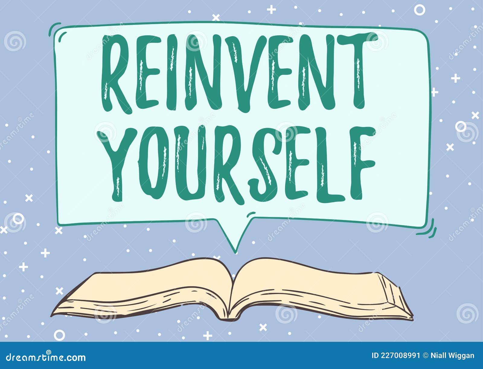 Conceptual Display Reinvent Yourself. Internet Concept To Do Something ...