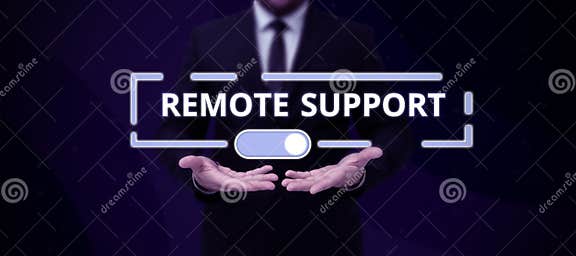 Conceptual Display Remote Support. Concept Meaning Help End-users To ...