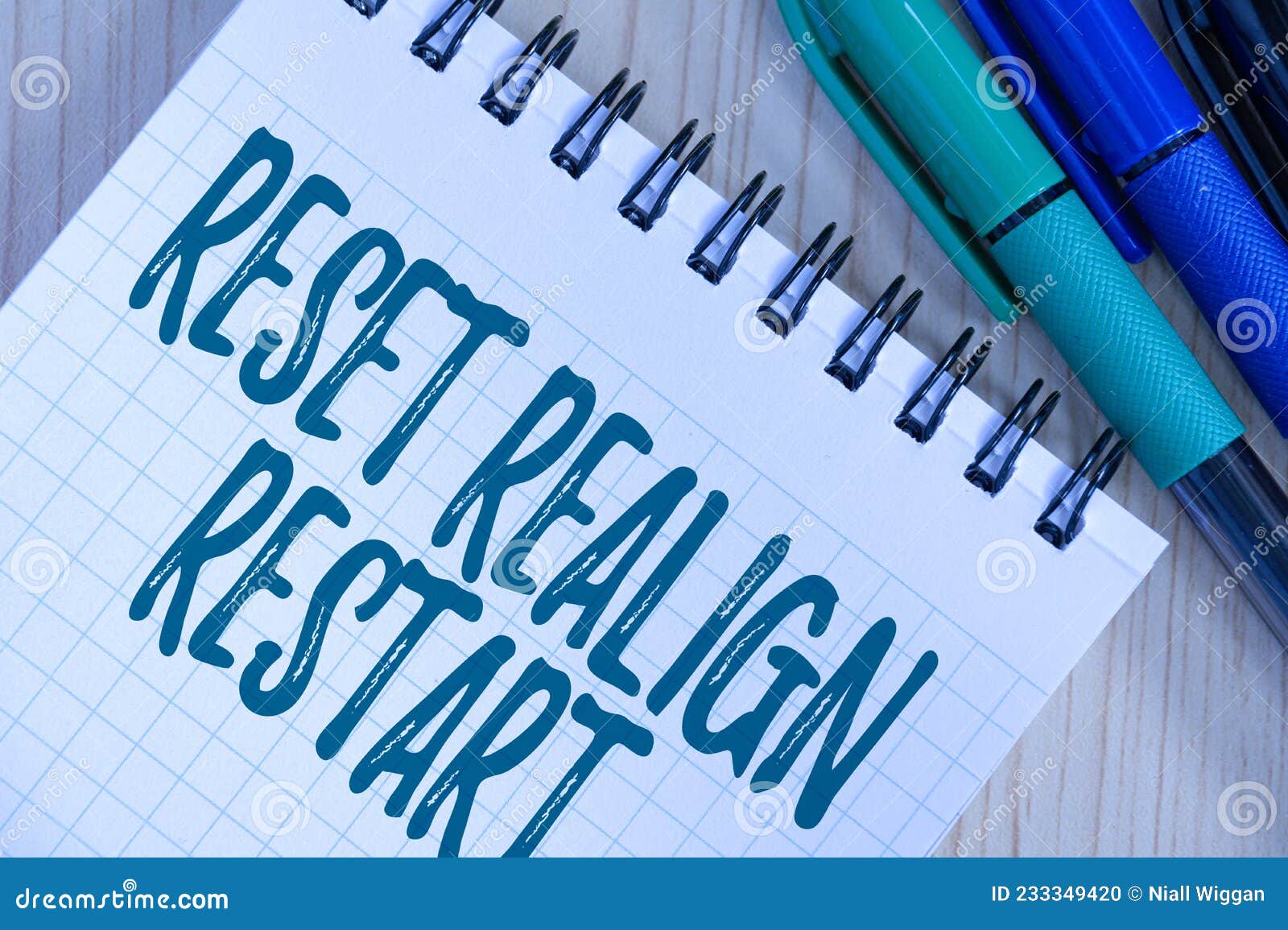 Sign Displaying Reset Realign Restart. Conceptual Photo Life Audit Will ...