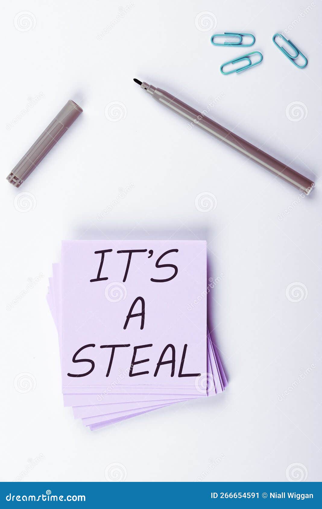 Conceptual Display it S a Steal. Internet Concept Getting Confidential ...