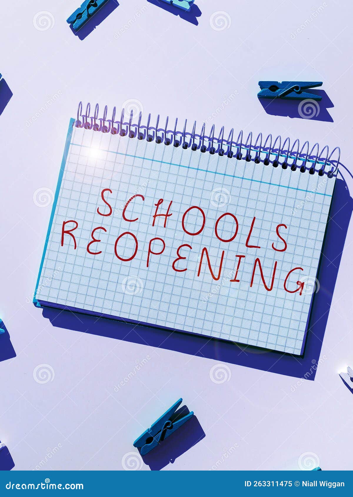 Text Caption Presenting Schools Reopening. Business Overview Classes ...