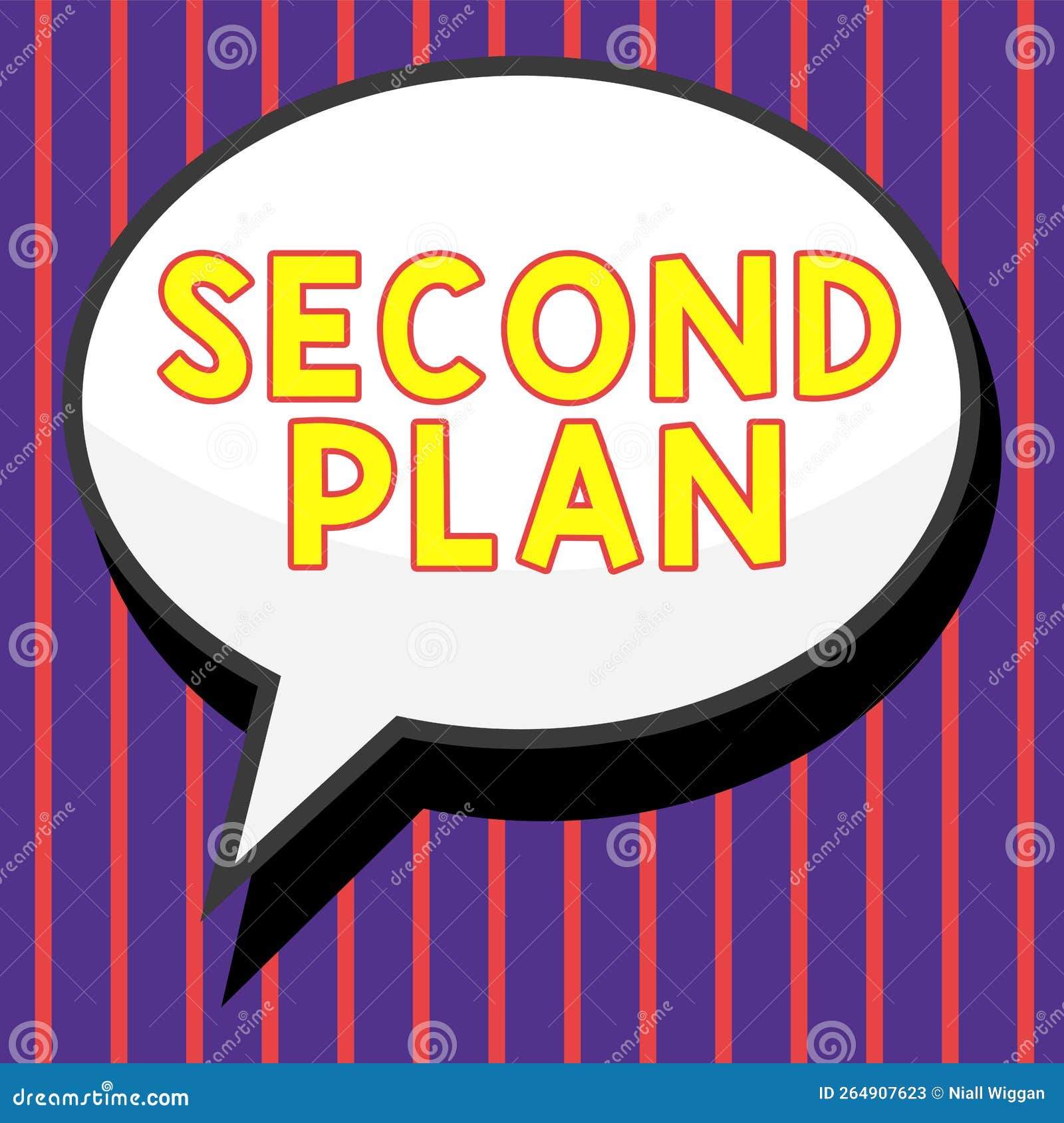 Conceptual Display Second Plan. Business Concept Next Set of Decisions ...