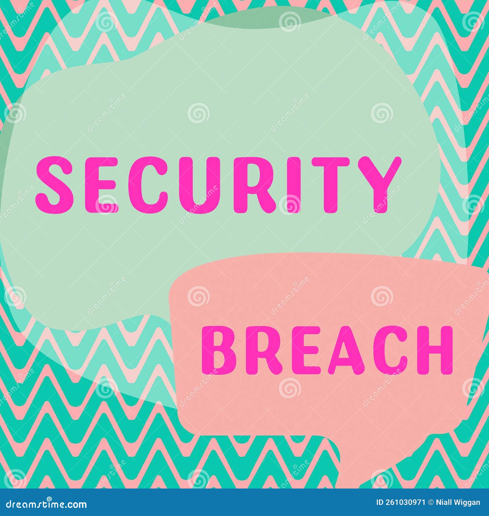 Text Caption Presenting Security Breach. Business Concept Unauthorized ...