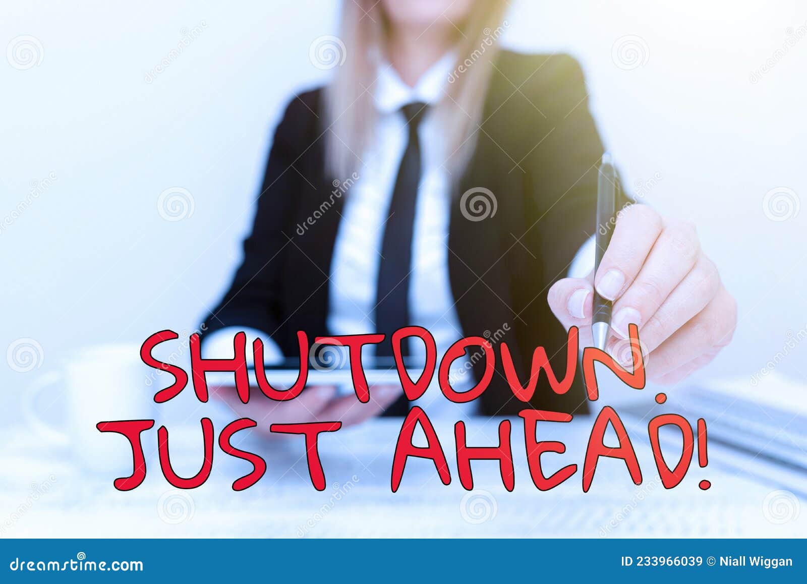 Conceptual Display Shutdown Just Ahead. Business Concept Closing ... Conceptual Display Shutdown Just Ahead. Business Concept Closing ...