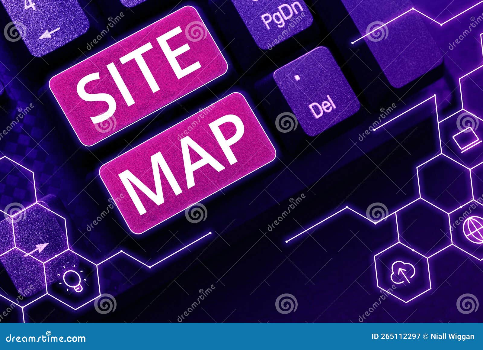 Conceptual Display Site Map. Business Overview Designed To Help Both ...
