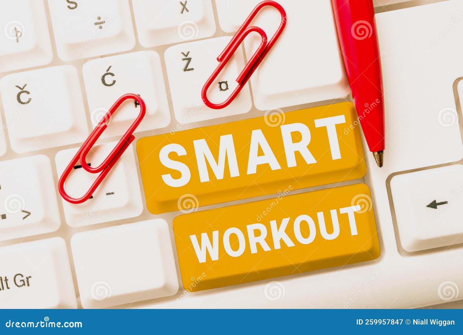 Conceptual Display Smart Workout. Concept Meaning Properlydesigned ...