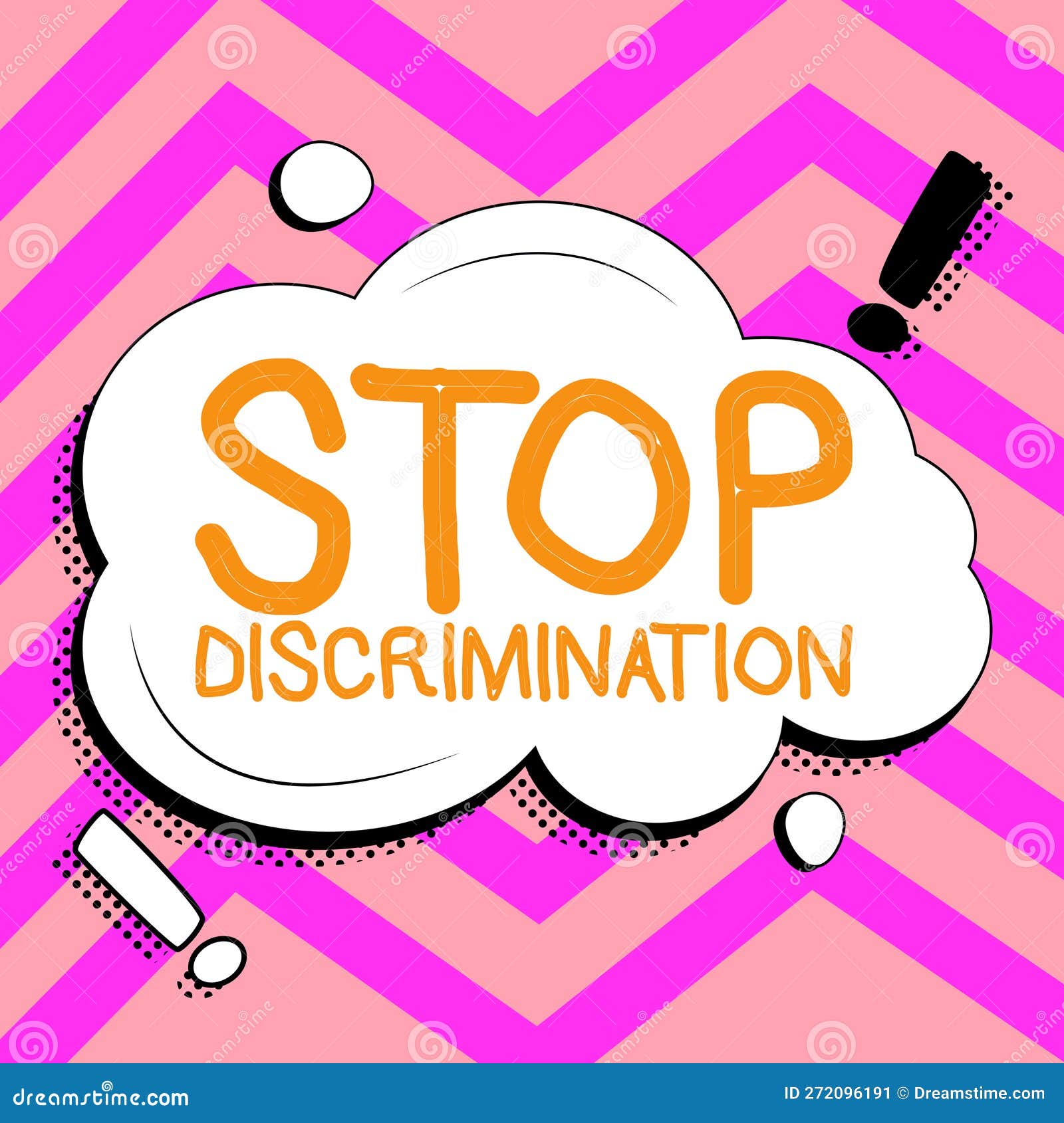 Text Caption Presenting Stop Discrimination. Business Overview Prevent ...